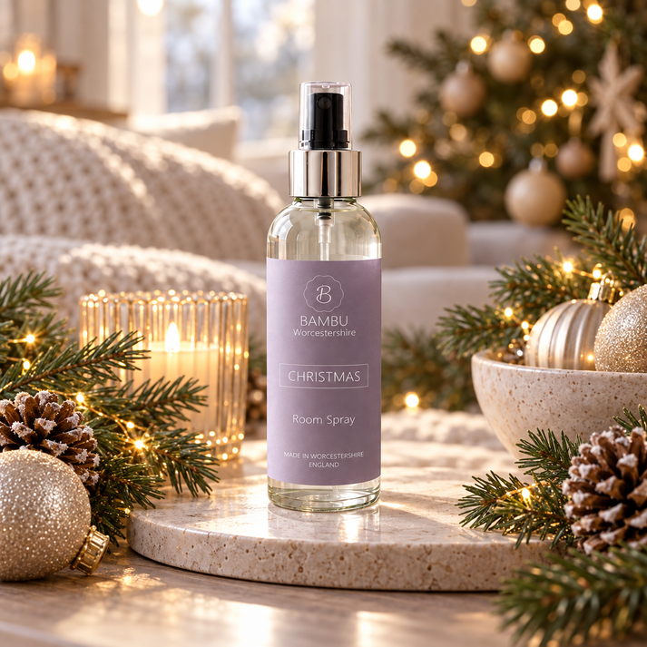 Christmas Room Spray - Festive Room Spray – Bambu Worcestershire